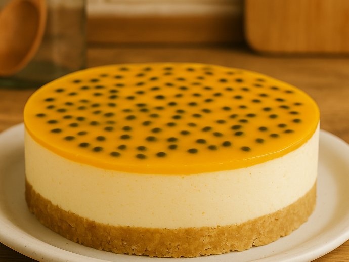 Receta de Cheesecake de Maracuyá sin horno | Pastry.pe | Pastry, el ...